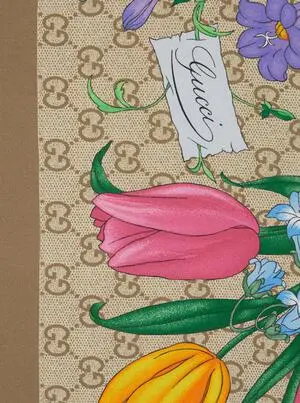Gucci Flora Twill Scarf - Multicolor