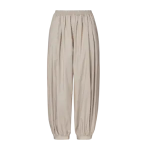 Tory Burch Balloon Pants With Cinched Ankles - Gray