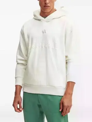 Adidas Embossed Logo Hoodie - Neutrals