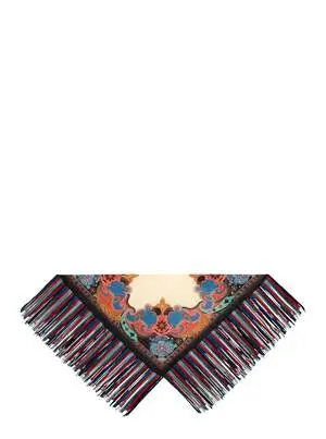 Etro Fringed Foulard - Multicolor