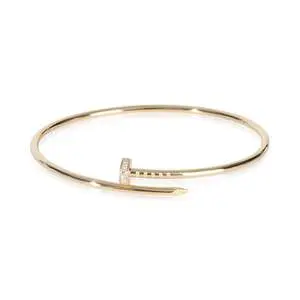 Cartier Yellow Gold Diamond Small Model Juste Un Clou Bracelet