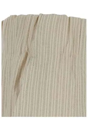 Dries Van Noten Striped Cotton Pants With Elasticated Waist - Multicolor