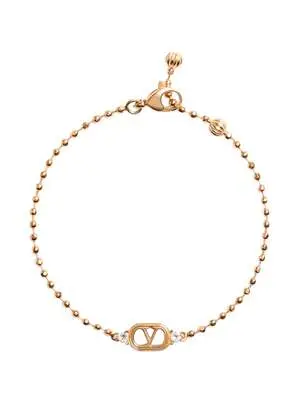 Valentino Garavani Ovalette Metal/strass Bracelet - Multicolor