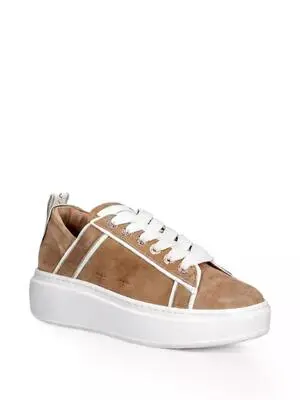 ALEXANDER SMITH Wembley Suede Sneakers - Neutrals