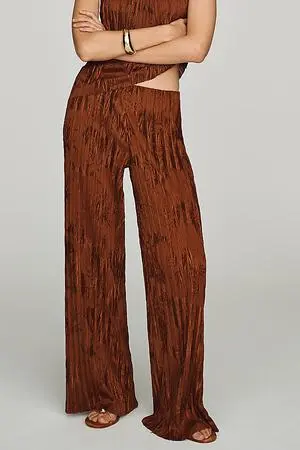 Maeve Ribbed Crinkle Pants