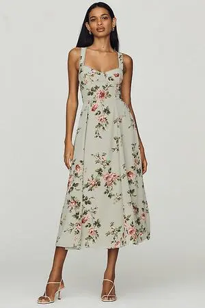 REFORMATION Lela Midi Dress - Chorus