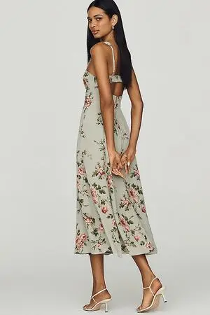 REFORMATION Lela Midi Dress