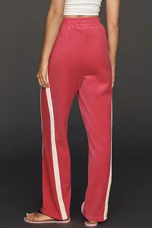 ARAMINTA JAMES Velour Splice Track Pants