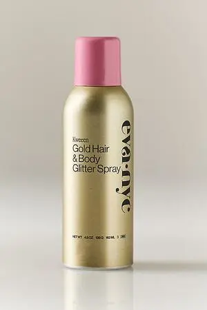 EVA NYC Kweeen Hair & Body Glitter Spray - Gold