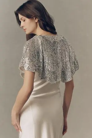 Rixo Evienne Crop Cape