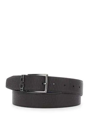 FERRAGAMO Gancini Buckle Reversible Leather Belt