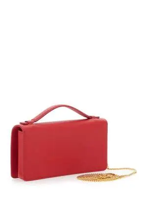 Valentino Garavani Wallet W/strap | Vlogo Signature | Vit. Soft Grain/a.brass Logo - Multicolor