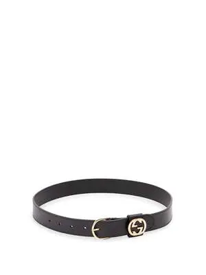 Gucci Interlocking Gg Loop` Belt - Multicolor
