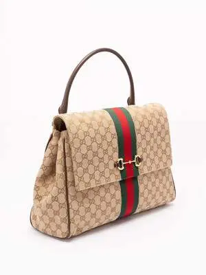 Gucci Horsebit Web Handbag