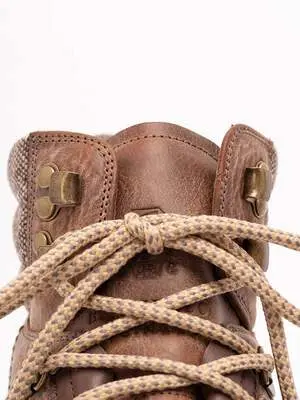 Brunello Cucinelli Calf Leather Lace-up Boots