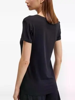 Armani Exchange Crew Neck Logo T-shirt - Black
