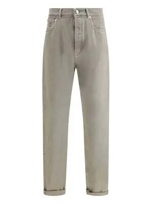 Brunello Cucinelli Dyed Denim Pants - Multicolor