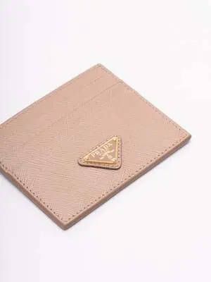Prada Saffiano Leather Card Holder - Multicolor