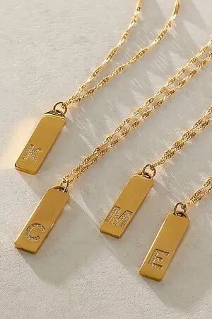 BRENDA GRANDS Brenda Grands Personalized Tag Necklace A