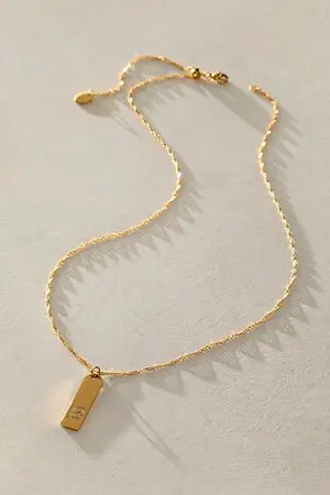 BRENDA GRANDS Brenda Grands Personalized Tag Necklace