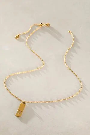 BRENDA GRANDS Brenda Grands Personalized Tag Necklace G