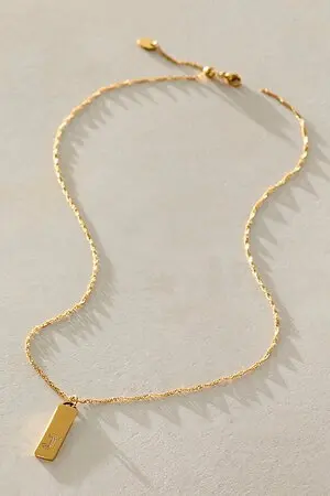 BRENDA GRANDS Brenda Grands Personalized Tag Necklace J