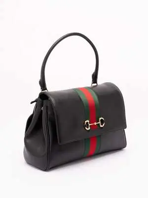 Gucci Horsebit Web Handbag