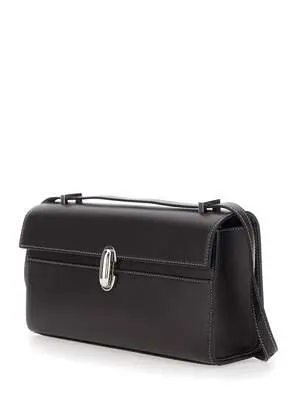Savette Simmetry" Shoulder Bag In Leather - Multicolor