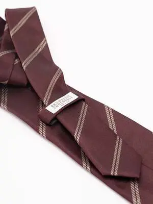 Brunello Cucinelli Striped Neck Tie - Multicolor