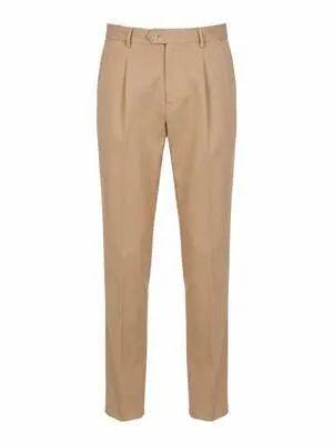 Brunello Cucinelli Garment-dyed Leisure Fit Pants - Multicolor