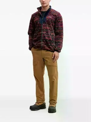 Columbia Zip Patterned Sweatshirt