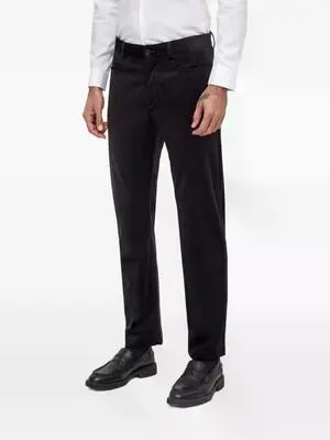 Sisley Velvet-texture Trousers