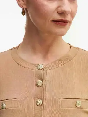 MARC AUREL Crew Neck Long Sleeve Top
