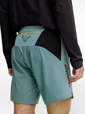 DYNAFIT Logo Print Perforated Shorts