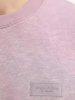 Marc O'polo Crewneck Sweatshirt With Logo Patch