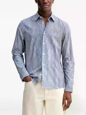 Marc O'polo Striped Buttoned Shirt - Blue