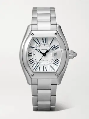Cartier Roadster Automatic Stainless Steel Watch - Gray
