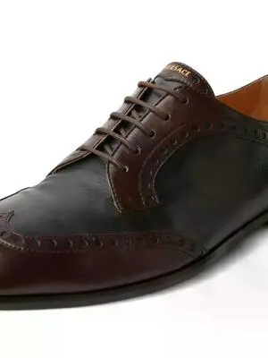 Versace Mick Leather Derby Shoes