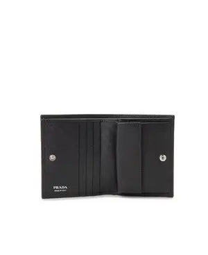 Prada Small Saffiano Leather Wallet