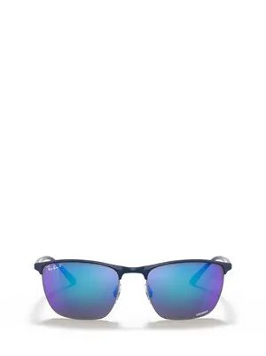 Ray-ban Square-frame Sunglasses - Blue