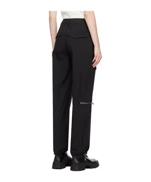 DION LEE Lace-up Twill Cargo Trousers