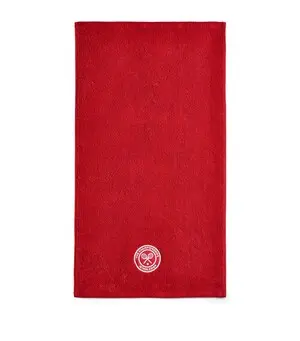 CHRISTY X Wimbledon Guest Towels - Red