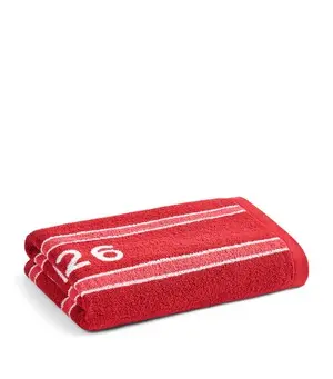 CHRISTY X Wimbledon Championship 2026 Bath Towel - Red