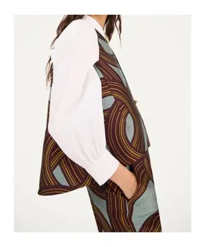 La DoubleJ La Scala Jacquard Sleeveless Top