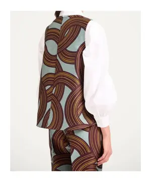 La DoubleJ La Scala Jacquard Sleeveless Top