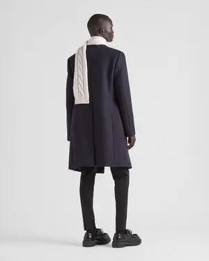 Prada Double-breasted Long-sleeved Coat