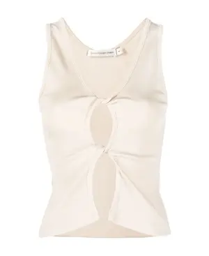Christopher Esber Open Twist Tank Top - White