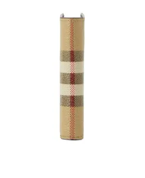 Burberry Checked Logo Printed Bi-fold Wallet