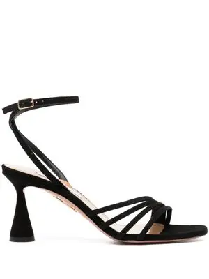 AQUAZZURA Strappy High Heel Sandals - Black