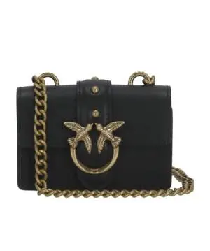 Pinko Flip Shoulder Bag - Black